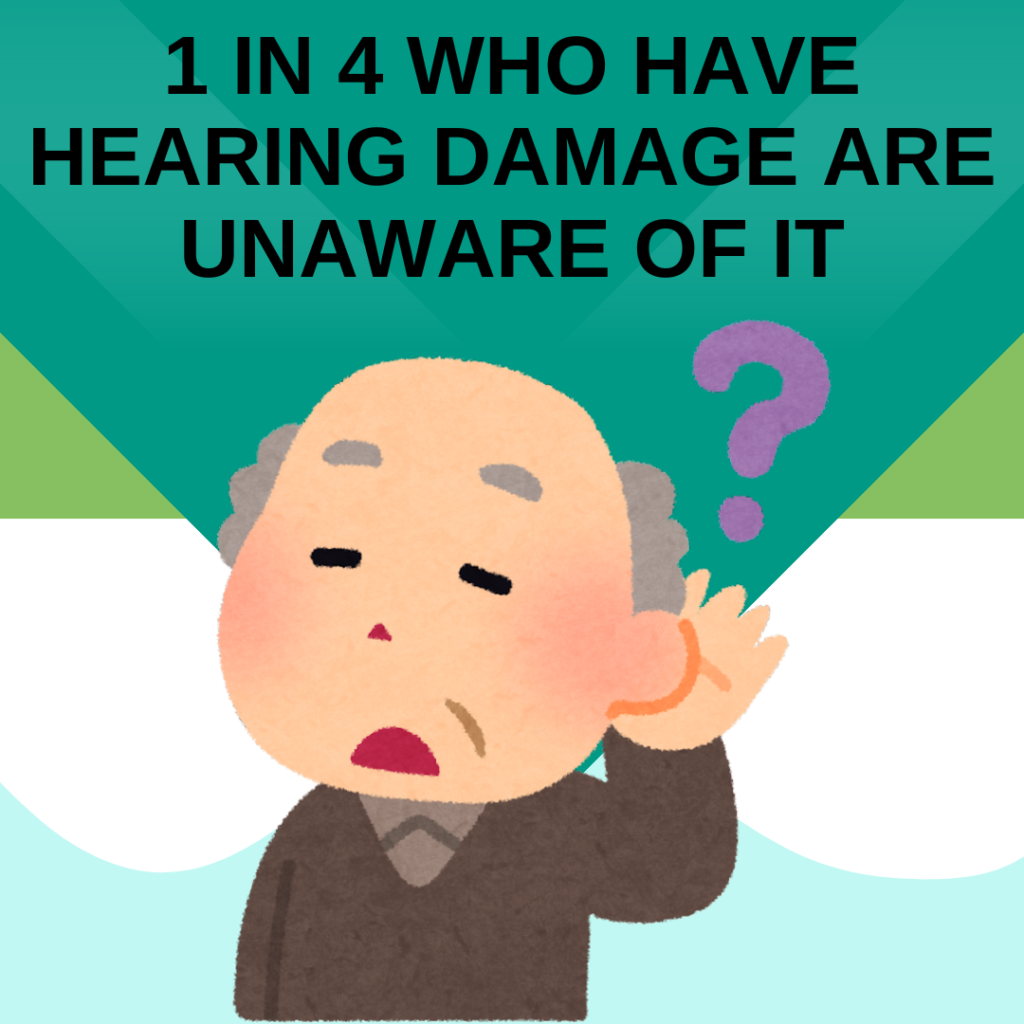 1 in 4 Who Have Hearing Damage Are Unaware of It: Understanding the ...