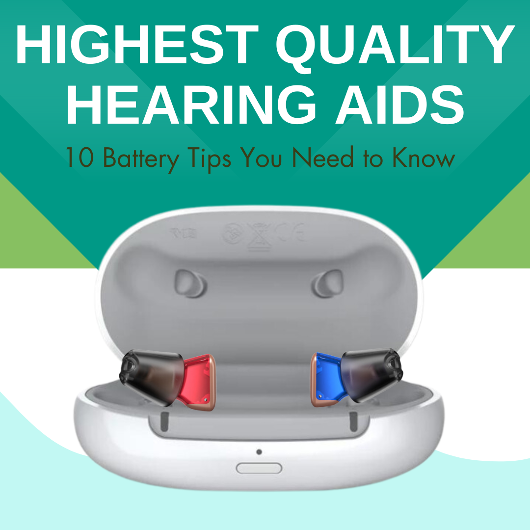 Highest Quality Hearing aids: 10 Battery Tips You Need to Know | Sphere ...