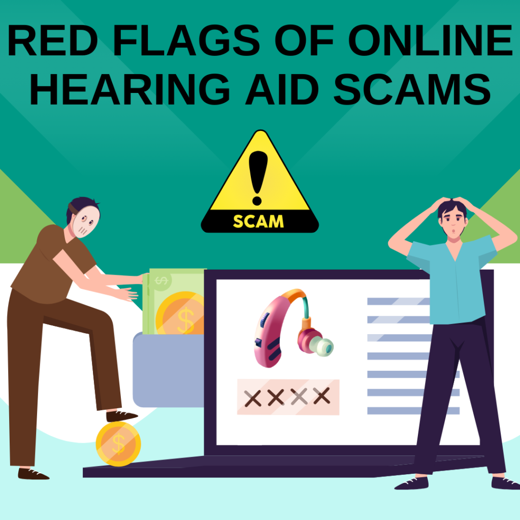 Beware: 5 Red Flags of Online Hearing Aid Scams | Sphere Speech ...